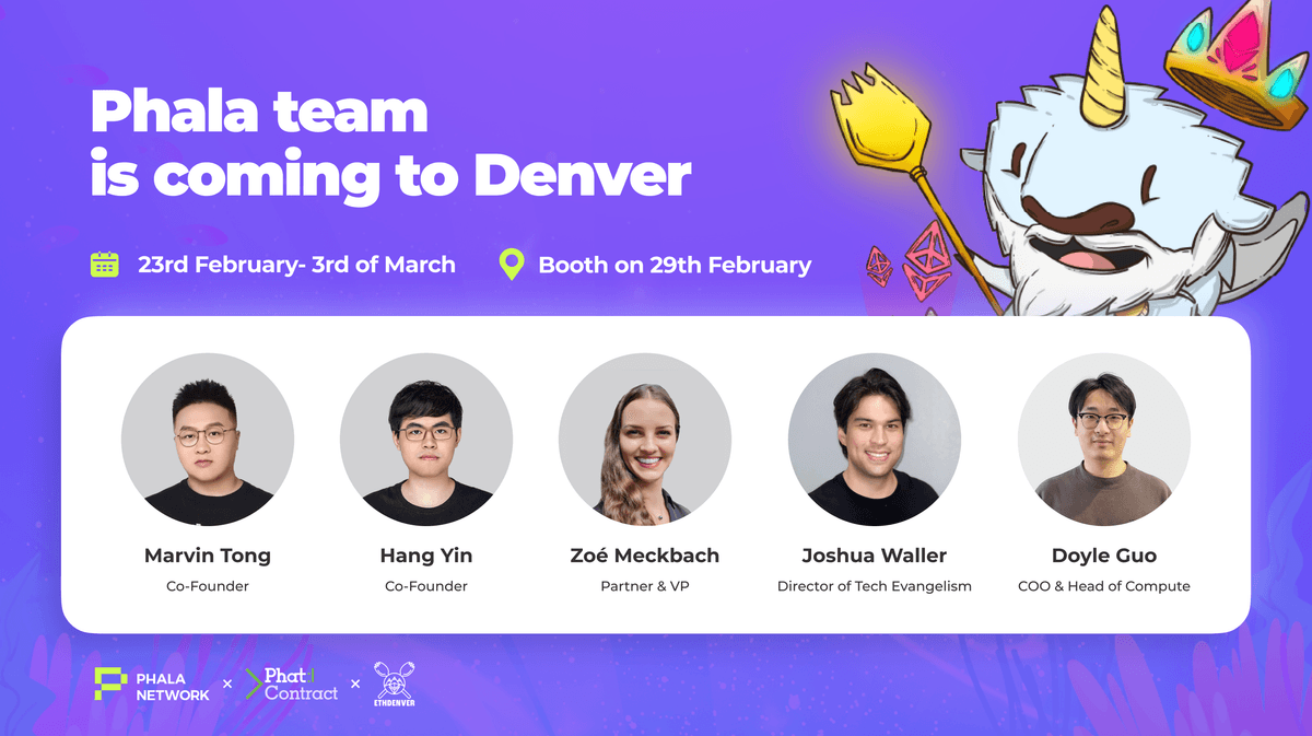 Phala Network at ETHdenver 2024 | Phala